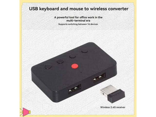 Click here for USB Keyboard And Mouse Bluetooth 5.3 Adapter USB W... prices