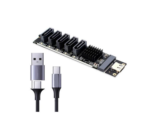 Click here for TYPE-C To SATA3.0 5 Ports Adapter Converter Card 6... prices