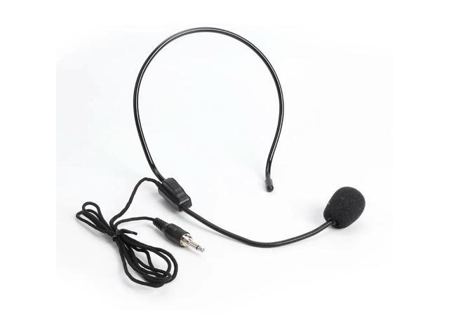 Click here for 1.1m Head Mounted Microphone 3.5mm Wired Headset M... prices