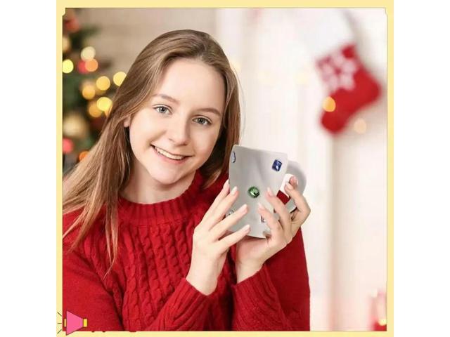 Click here for Crystal Coffee Mugs Novelty Colorful Gemstone Whit... prices