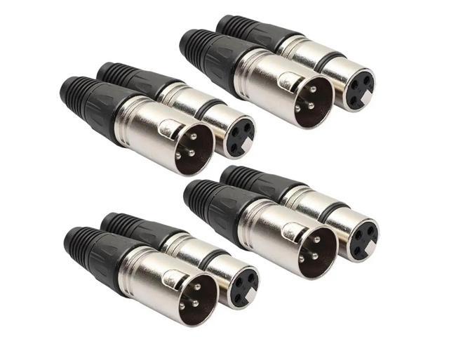 Click here for 8pcs XLR Connector 4 Male 4 Female 3Pin Audio Micr... prices