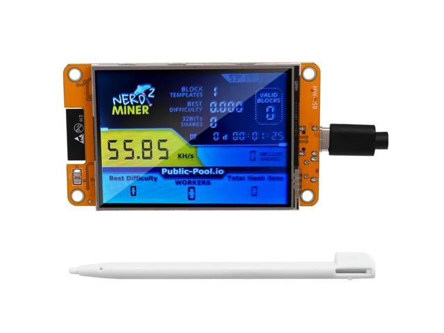 Click here for NerdMiner 2 Miner 55-60KH/S BTC Lottery Solo Miner... prices