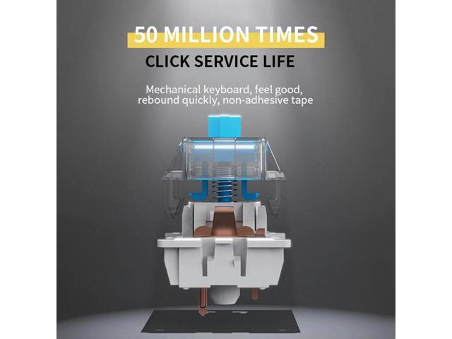 Click here for MK321-Pro Customized Keyboard Mechanical Blue Swit... prices