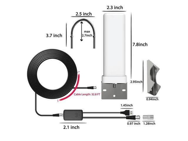 Click here for 4K Digital TV Antenna 35Dbi Outdoor Free HDTV Chan... prices