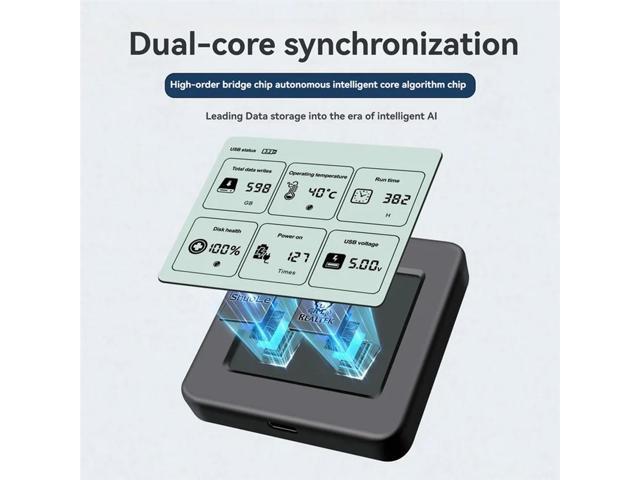 Click here for Shuole M.2 NVME SSD Enclosure With Screen Display... prices