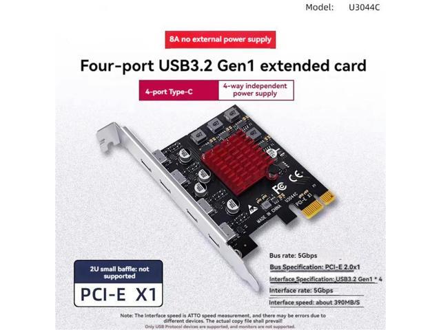 Click here for PCIE Expansion Card PCIE to 4 Port USB3.2 Gen1 Typ... prices