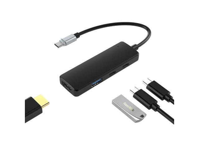 Click here for 4-Port USB C HUB USB 3.0 2.0 HDMI-Compatible 4K Ty... prices