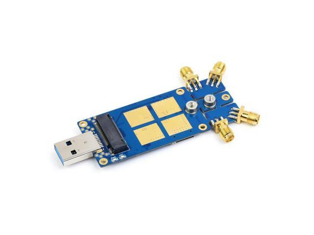 Click here for 5G DONGLE Adapter Expansion Board Blue With Four A... prices
