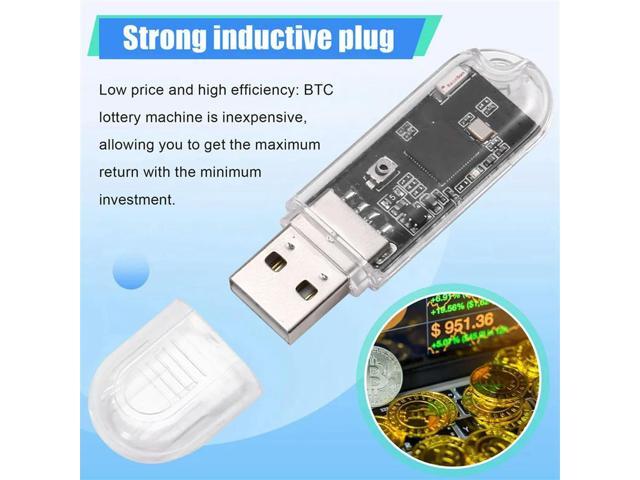 Click here for 3PCS USB Miner BTC Miner 45-50KH/S Solo Lottery Mi... prices