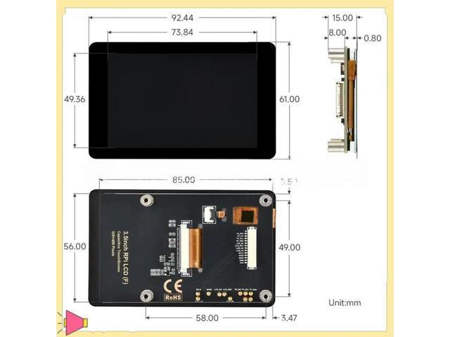 Click here for 3.5Inch LCD Touch Screen Display 320X480 60Fps IPS... prices