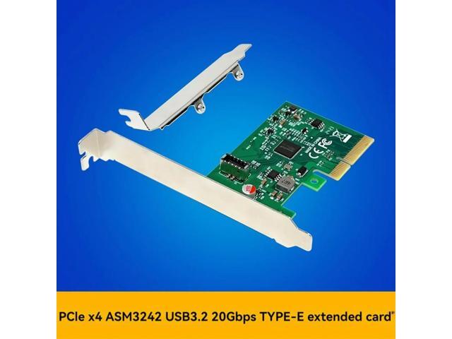 Click here for PCI-E X4 to USB 3.2 20Gbps Type-E Expansion Card N... prices