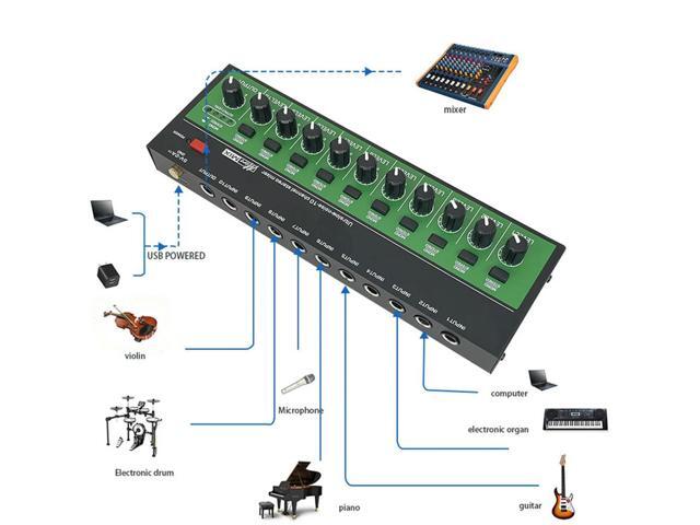 Click here for MX1002 10 Channels Stereo Headphone Amplifier Mini... prices