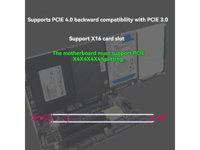 Click here for PH46-4 4-Disk SFF8639 U.2 NVME & SATA 2.5-Inch Har... prices