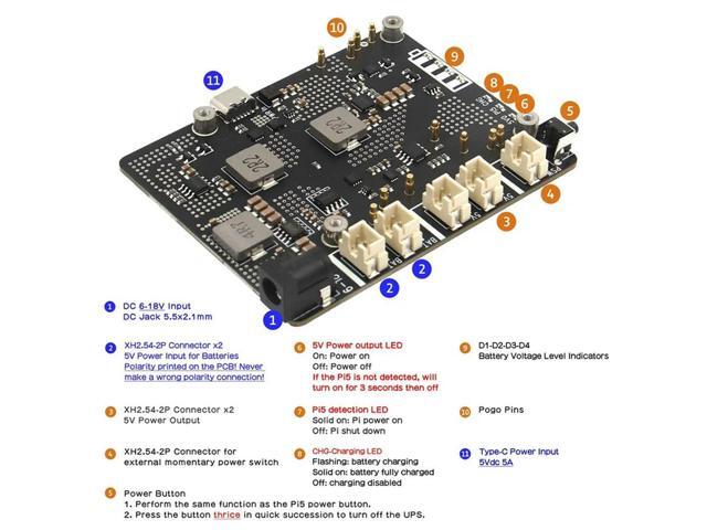 Click here for X1203 Upspower Management Board For Raspberry Pi 5... prices