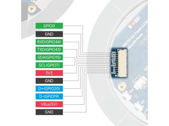Click here for ESP32-S3 2.8inch Capacitive Touch Round Display De... prices