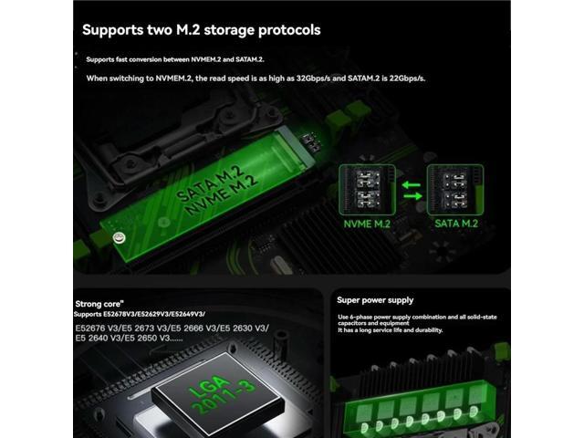 Click here for X99 PR9 Motherboard LGA 2011-3 Supports 4X DDR4 RA... prices