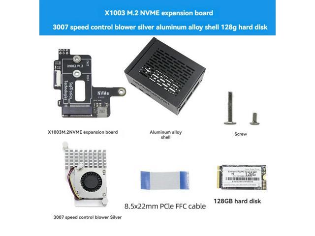 Click here for For Raspberry Pi 5 PCIe to M.2 NVMe HAT+Radiator+C... prices