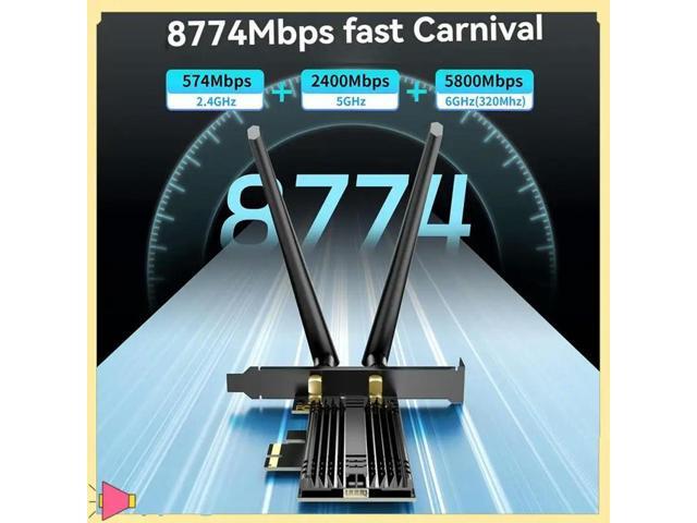 Click here for 7 Wireless Network Card Bluetooth 5.4 PCIE Adapter... prices