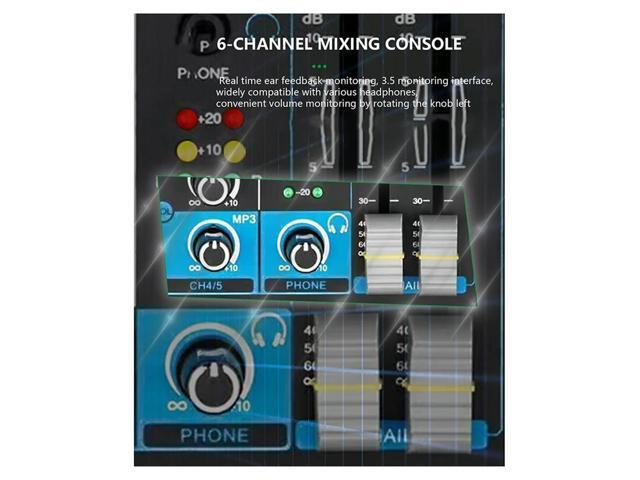 Click here for 6-Channel Small Multi-Function Mixer for Stage Per... prices