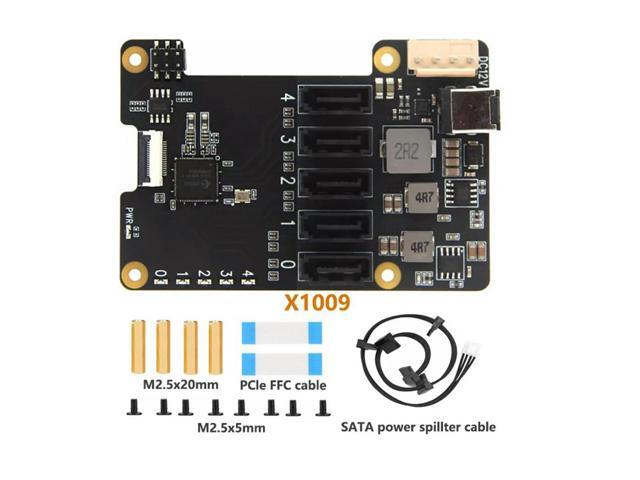 Click here for X1009 PCIe to 5-Port SATA Shield HDD Expansion Boa... prices