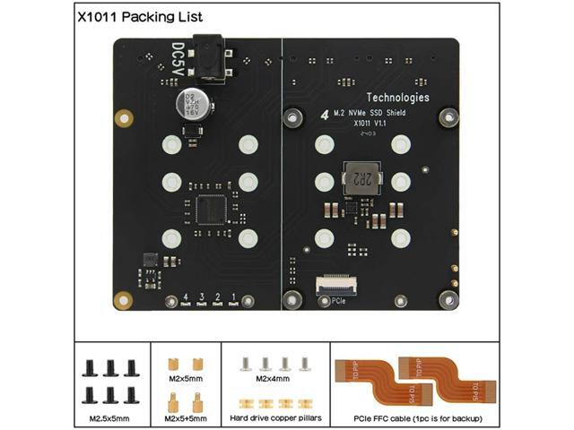 Click here for X1011 PCIE to M.2 NVME SSD Expansion Board & Case... prices