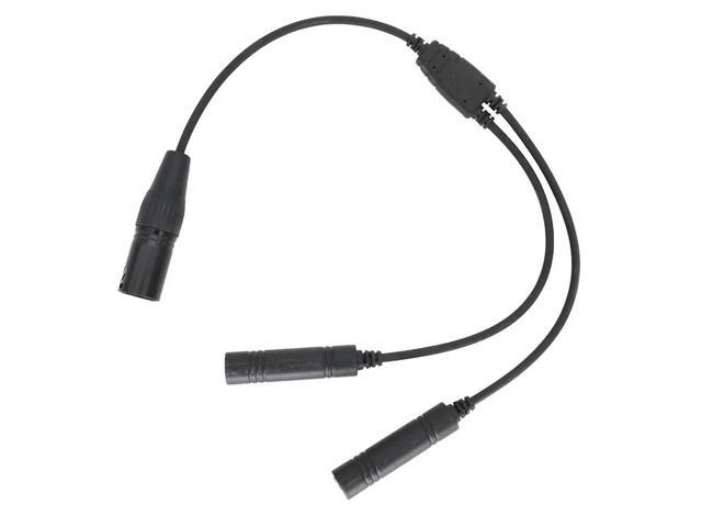 Click here for GA Dual Plugs Male To XLR Female Converter Black G... prices