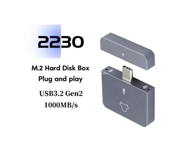 Click here for Aluminum Alloy NVMe 2230 SSD Case USB3.2 Gen2 Exte... prices