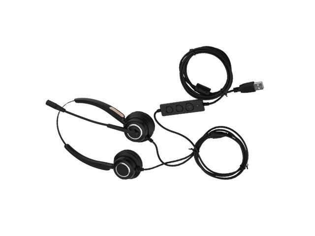 Click here for Call Center USB Headset Light Weight Noise Cancell... prices