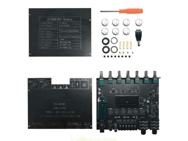 Click here for DC12-24V 2.1 Channel Amplifier Board Clear and Imm... prices