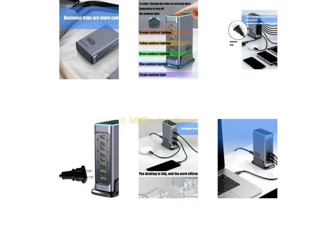 Click here for 8 Port Charging Station 660W PD100W Port For Lapto... prices