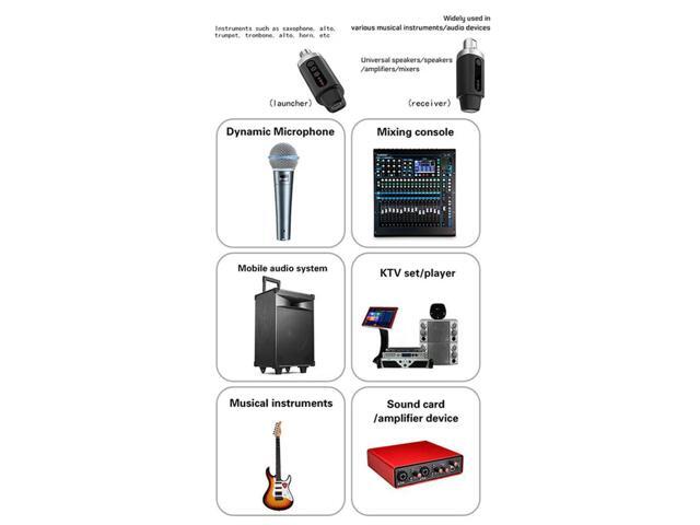 Click here for 2X XLR Adapter System Wireless Microphone Transmit... prices