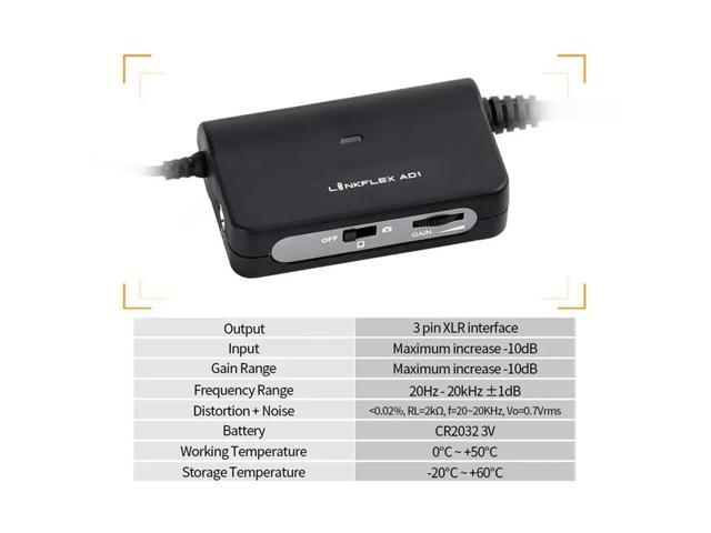 Click here for AD1 Microphone Preamp Amplifier XLR To 3.5Mm Audio... prices