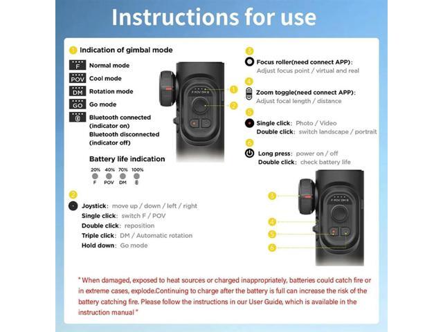 Click here for Gimbal Stabilizer Phone Holder 3-Axis With Fill Li... prices