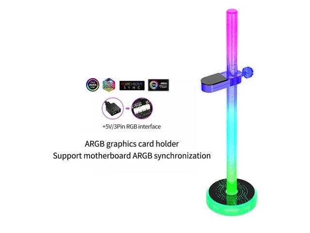 Click here for 5V 3Pin ARGB Graphics Card Bracket Support GPU Bra... prices