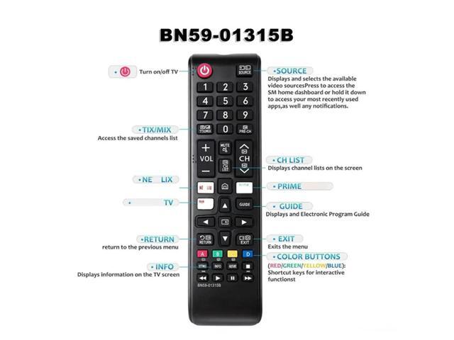 Click here for Replacement Remote Control BN59-01315B For MU NU Q... prices
