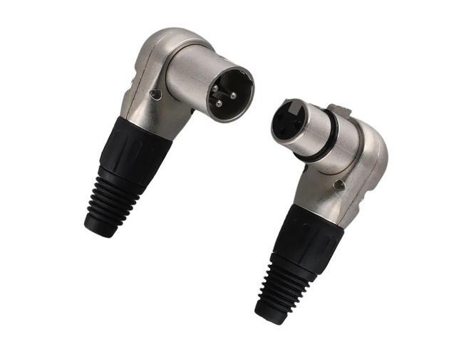 Click here for 2Pair 3 Pin XLR Male Female Jack Connector Mic Cab... prices