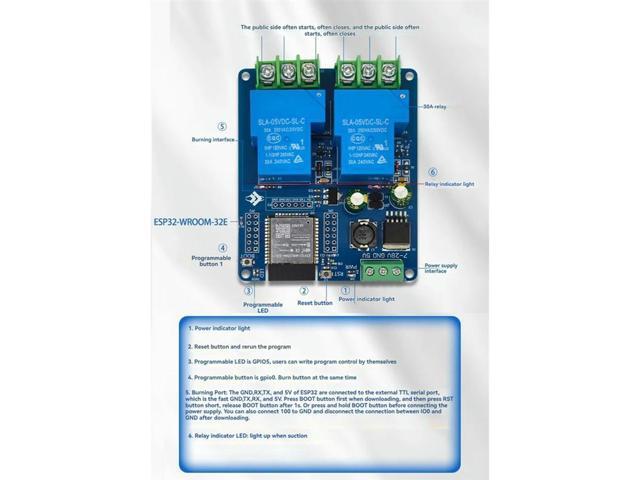 Click here for DC7-28/5V Power Supply Bluetooth 2-Channel 30A Rel... prices