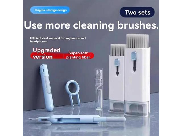 Click here for 7-In-1 Computer Brush Multi-Function Small And Por... prices