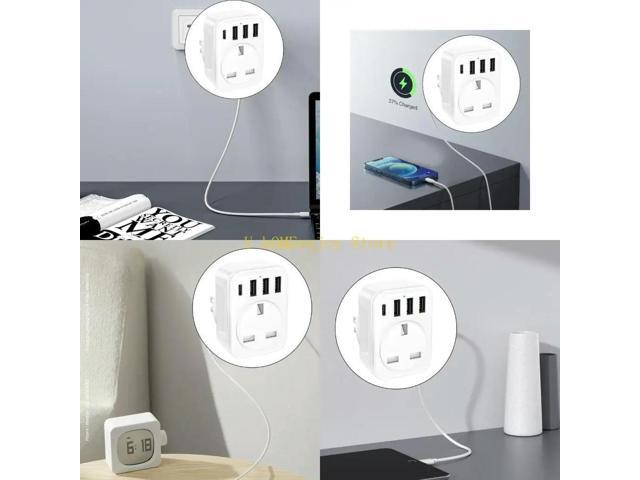 Click here for Voltages Converters Plugs Adapter For UK to US Dev... prices