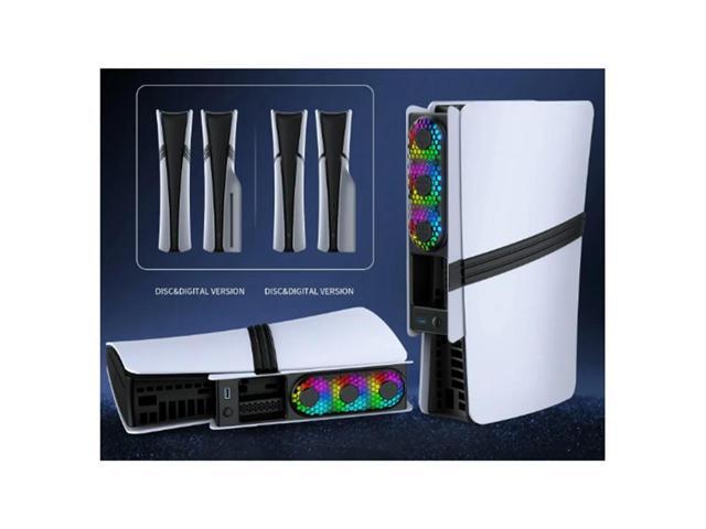 Click here for For PS5 Slim/Pro Cooling Fan With LED Light- Quiet... prices