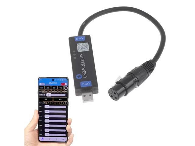 Click here for Mobile App DMX512 USB-RMD-DMX Stage Light Wireless... prices