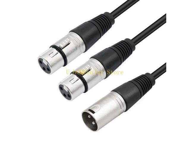 Click here for 5pcs Durability PVC Shelled XLRs Male To Twin XLRs... prices