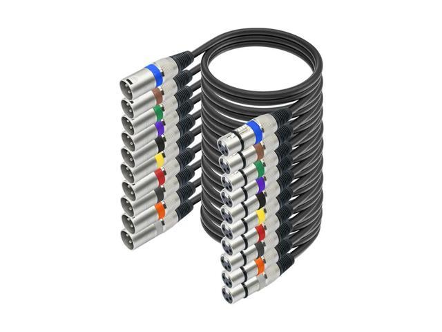 Click here for 10PCS DMX512 XLR Cable Male To Female Audio Cable... prices