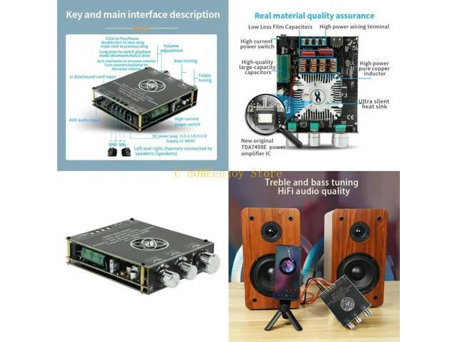 Click here for 160Wx2 TDA7498E Bluetooth-compatible 5.1 Stereo Tr... prices