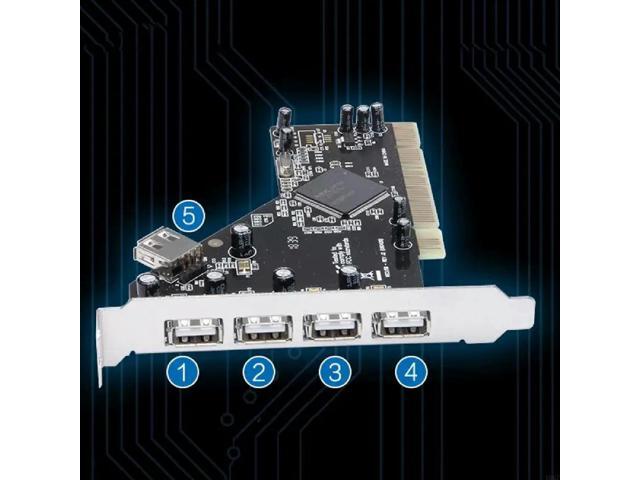 Click here for USB 2.0 PCI Expansion Card 5 Ports (4 External 1 I... prices