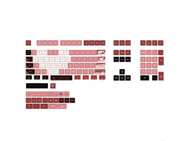 Click here for 130PCS AliceTheme Keycaps XDA Full Set Keycaps Thi... prices