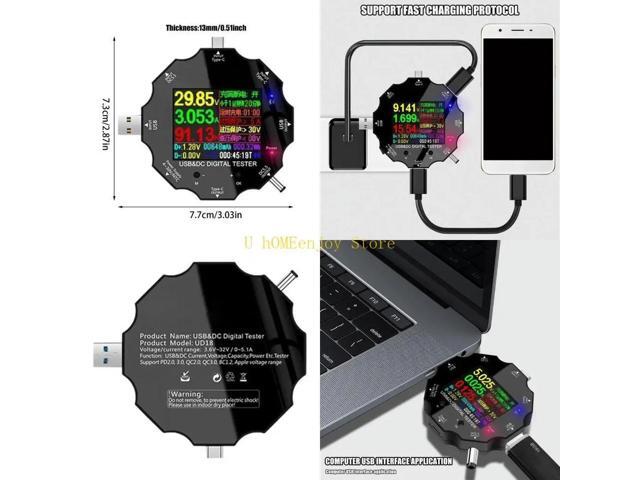 Click here for Multifunctional USB C Tester  UD18 Digital Multime... prices