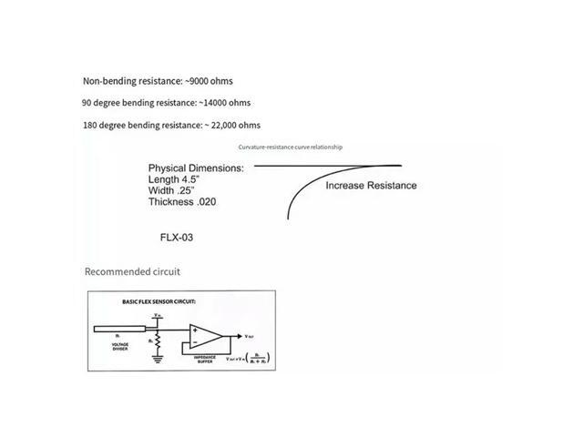 Click here for 6X Flex Sensor 2.2 Inch Flex Sensor For Manipulato... prices