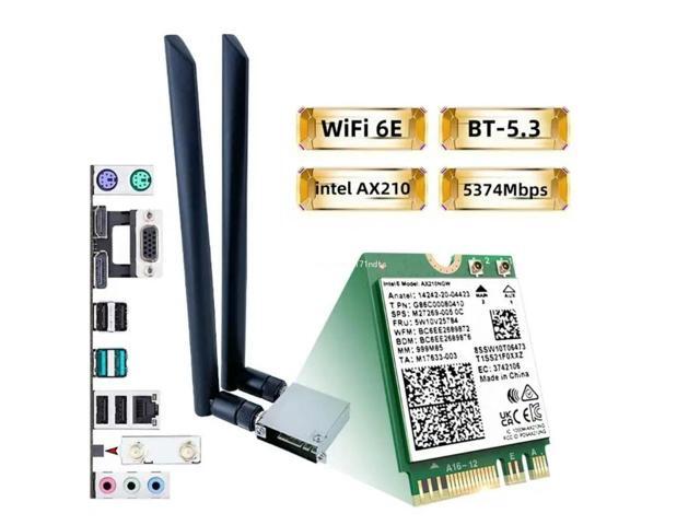 Click here for 6E AX210NGW Mini PCI-E Card Bluetooth-compatible 5... prices