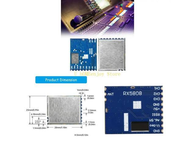 Click here for RX5808 Noise Resistant Receiver Module Extended In... prices